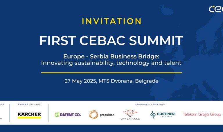 Poziv na CEBAC Summit 27.05.2025, MTS Dvorana – Confindustria